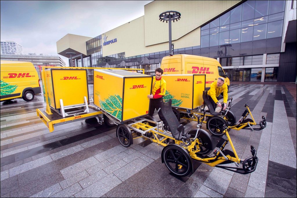 DHL lanceert nieuwe vervoerscombinatie Cubicycle voor stadsdistributie ...